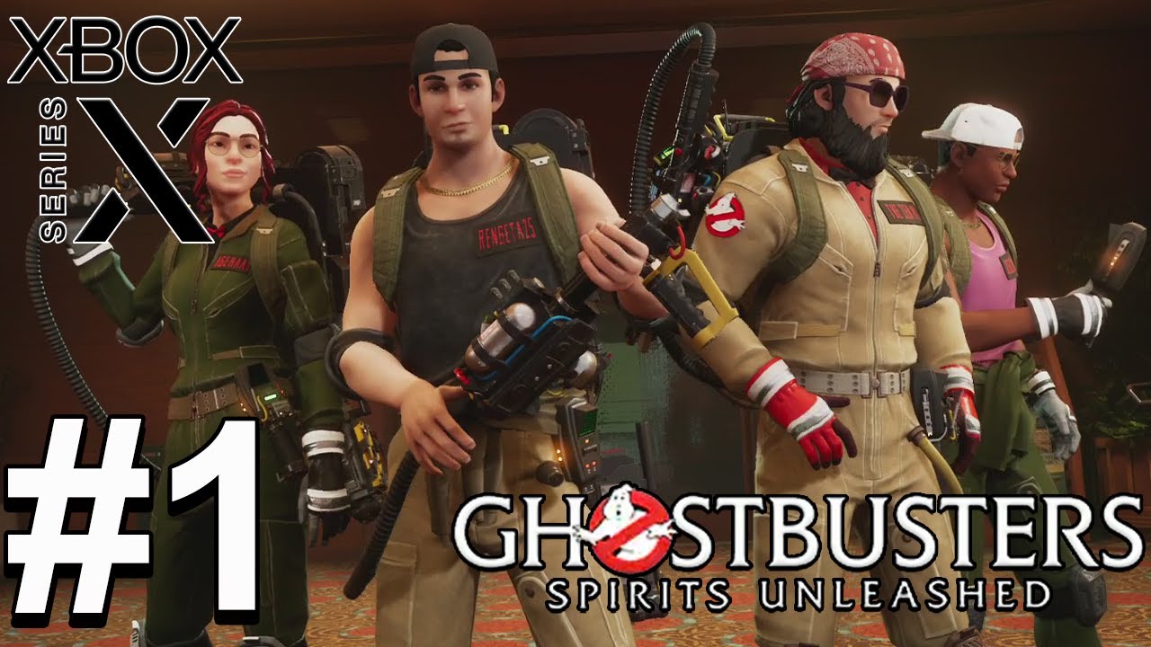 Ghostbusters: Spirits Unleashed (Xbox Series X) 4 Players Co-Op ...