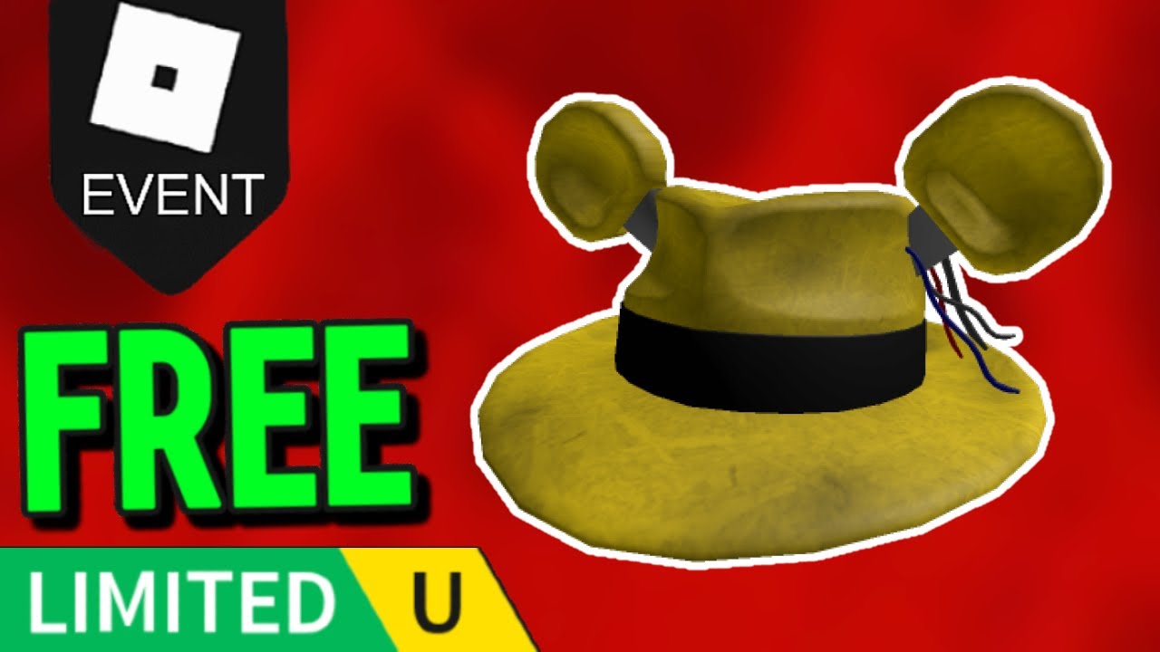 How To Get Gold Har Har Fedora (ROBLOX FREE LIMITED UGC ITEM) - YouTube