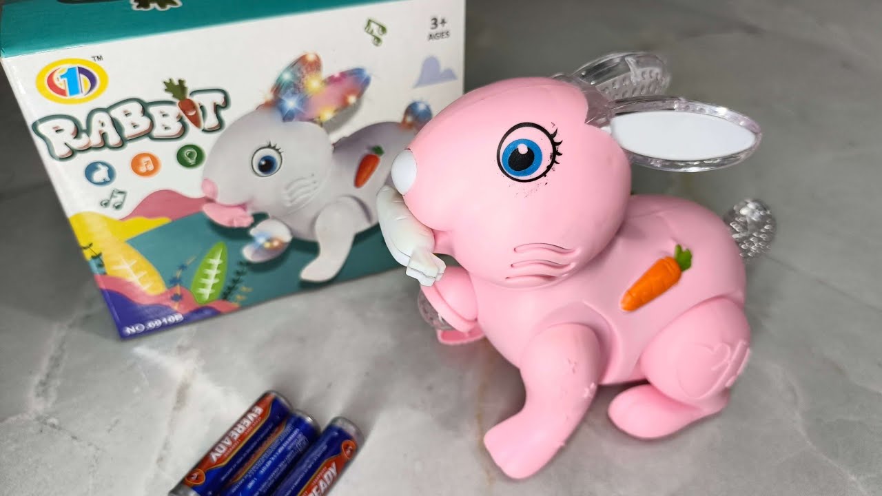 Unboxing Electric Bud Jumping Rabbit | Toys Unboxing| Toysforkids| Imru ...