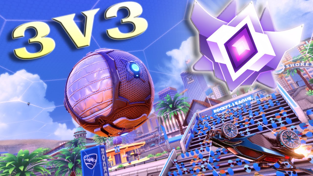 Ranked 3v3 | GRAND CHAMP Gameplay | Enjoying My Time In GC! | ROCKET ...