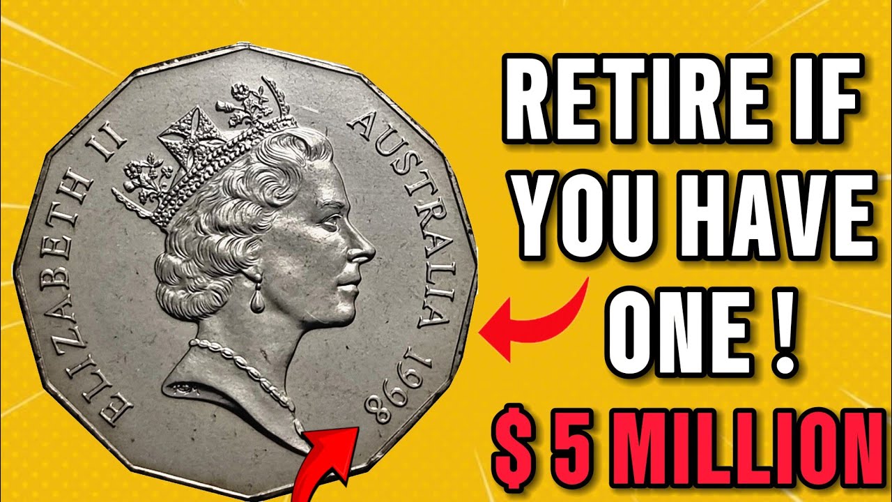 Most Expensive coin in 1998 Australian 50 Cent Commemorative Coin Worth ...
