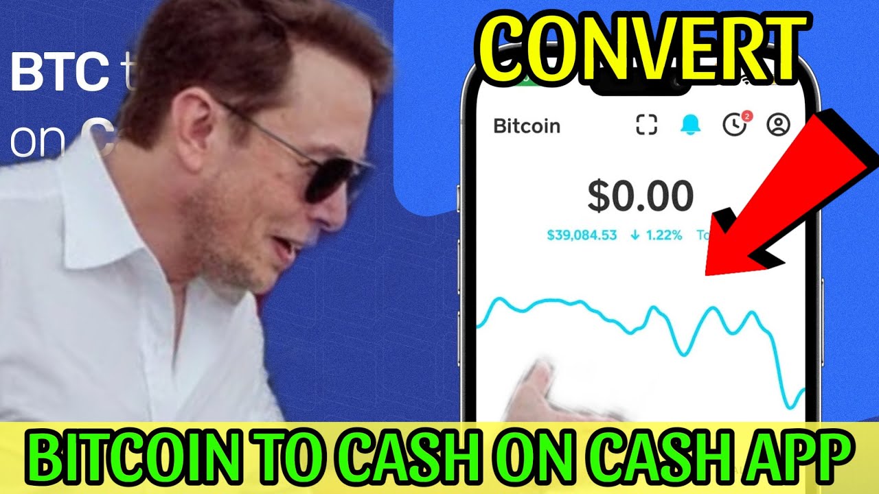 How to Convert BITCOIN to CASH on Cash App and Sell BTC to USD ...