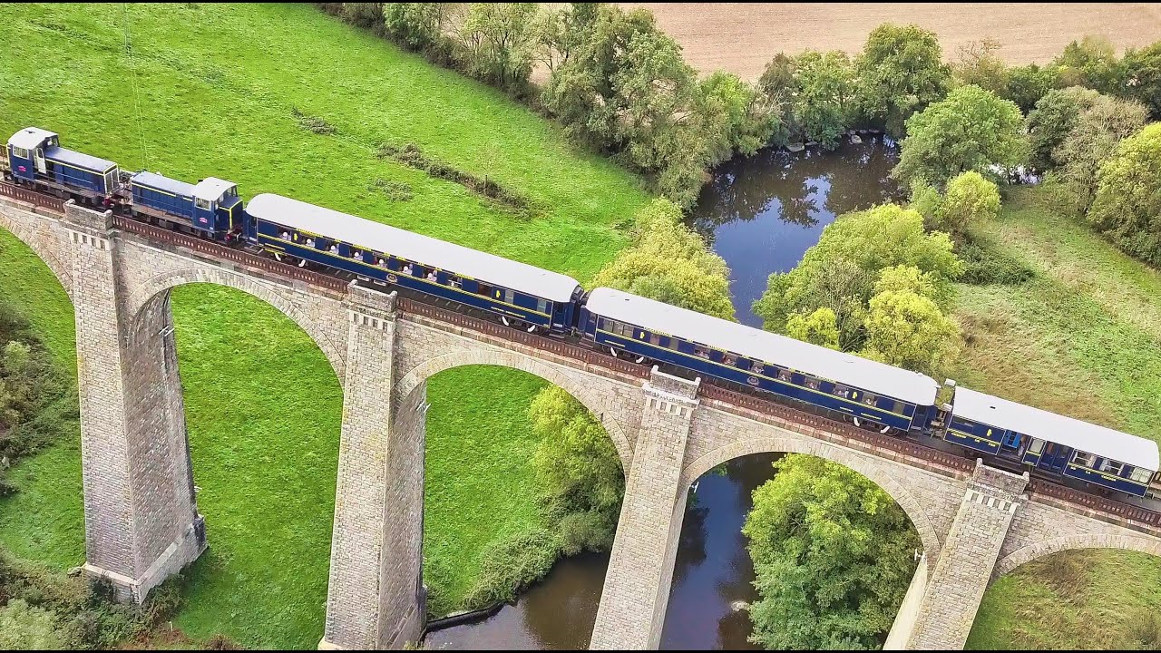 Les Chemins de fer de Vendée, Viaduc de Barbin, Mavic Pro, Parrot Bebop ...