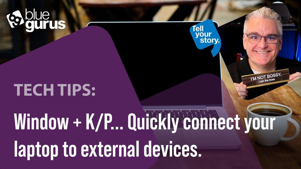 Window + K/P... Quickly connect your laptop to external devices. - YouTube