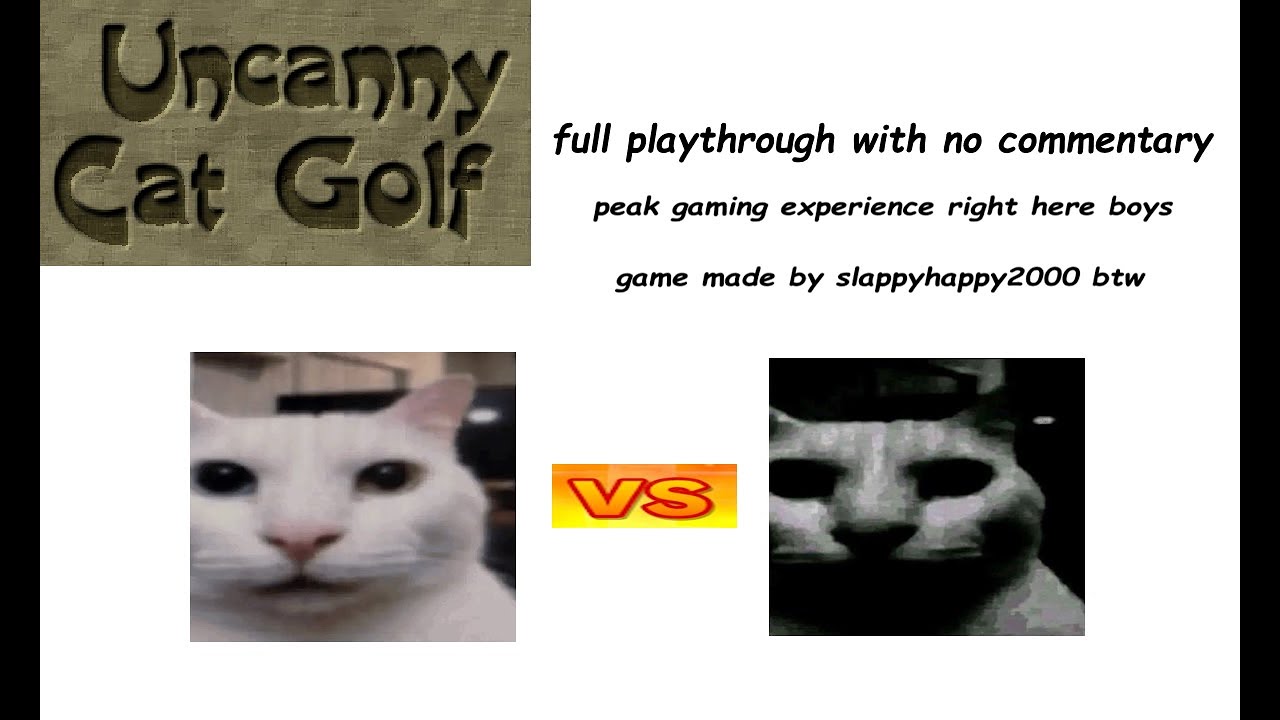 Uncanny Cat Golf - Full Playthrough (Playtest 2, no commentary) - YouTube