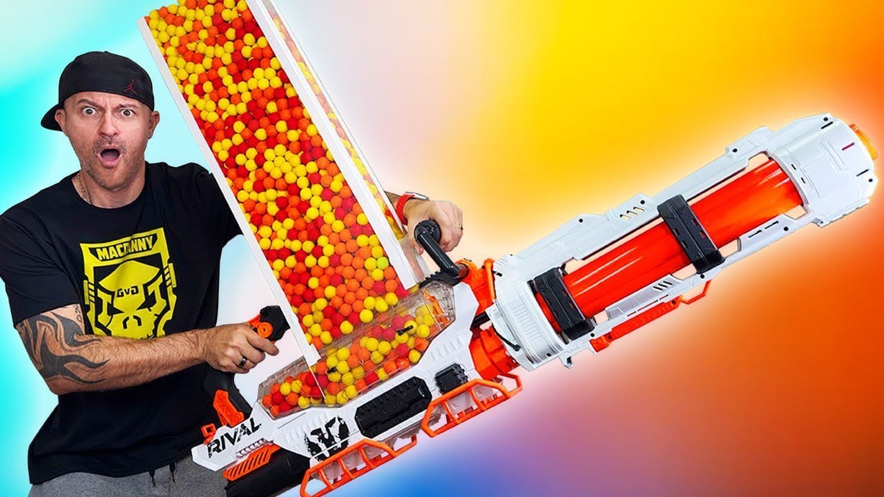 EPIC 2500 Shot Nerf Blaster Mod Build 🤪 - YouTube