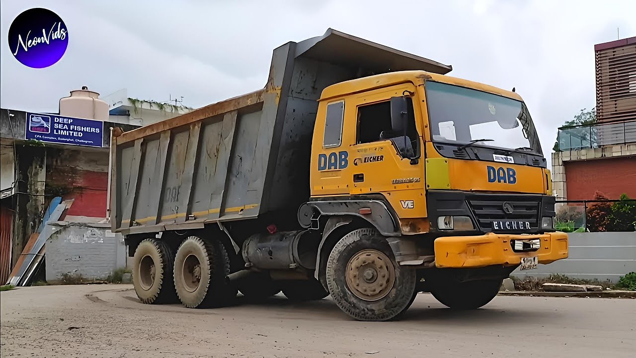 BANGLA TRUCKS 117 | Eicher Terra 25 tipper of DAB Logistics Company ...