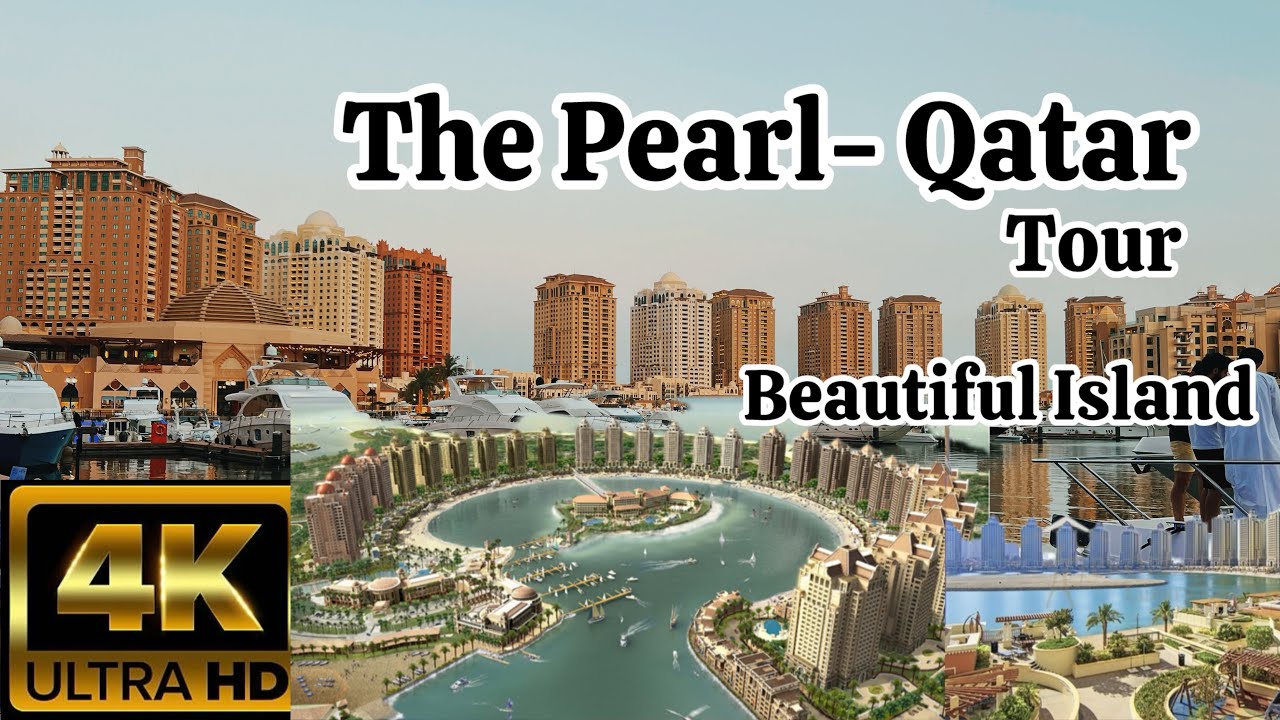The Pearl Qatar | walking tour | #4k #dohaqatar - YouTube