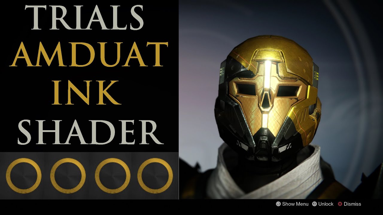 Destiny: Trials of Osiris Shader Amduat Ink! - YouTube