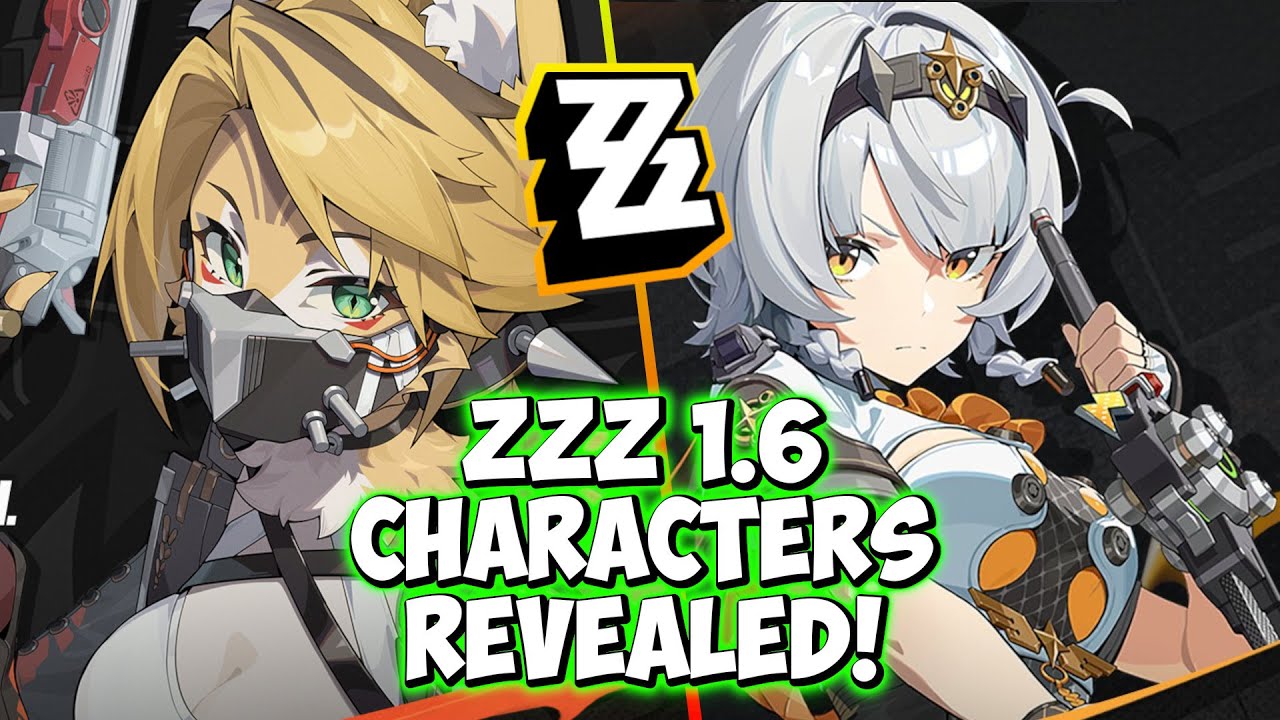 ZZZ 1.6 CHARACTERS REVEALED! (Zenless Zone Zero Drip Marketing REACTION ...
