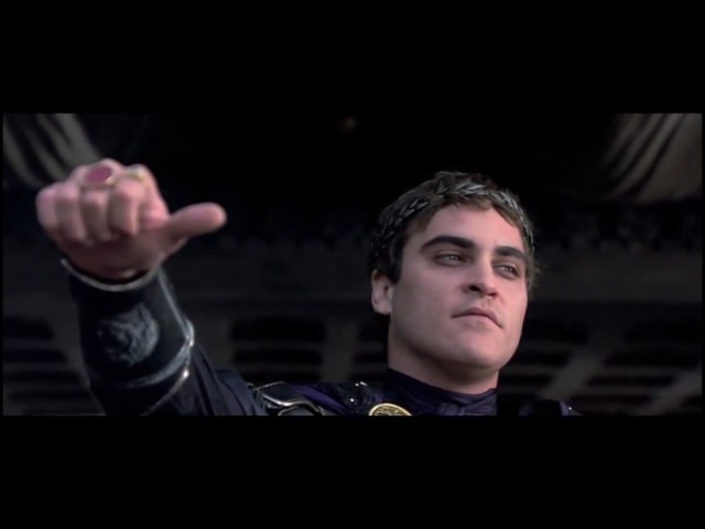 Pollice In Su Gif Del Gladiatore Cultura