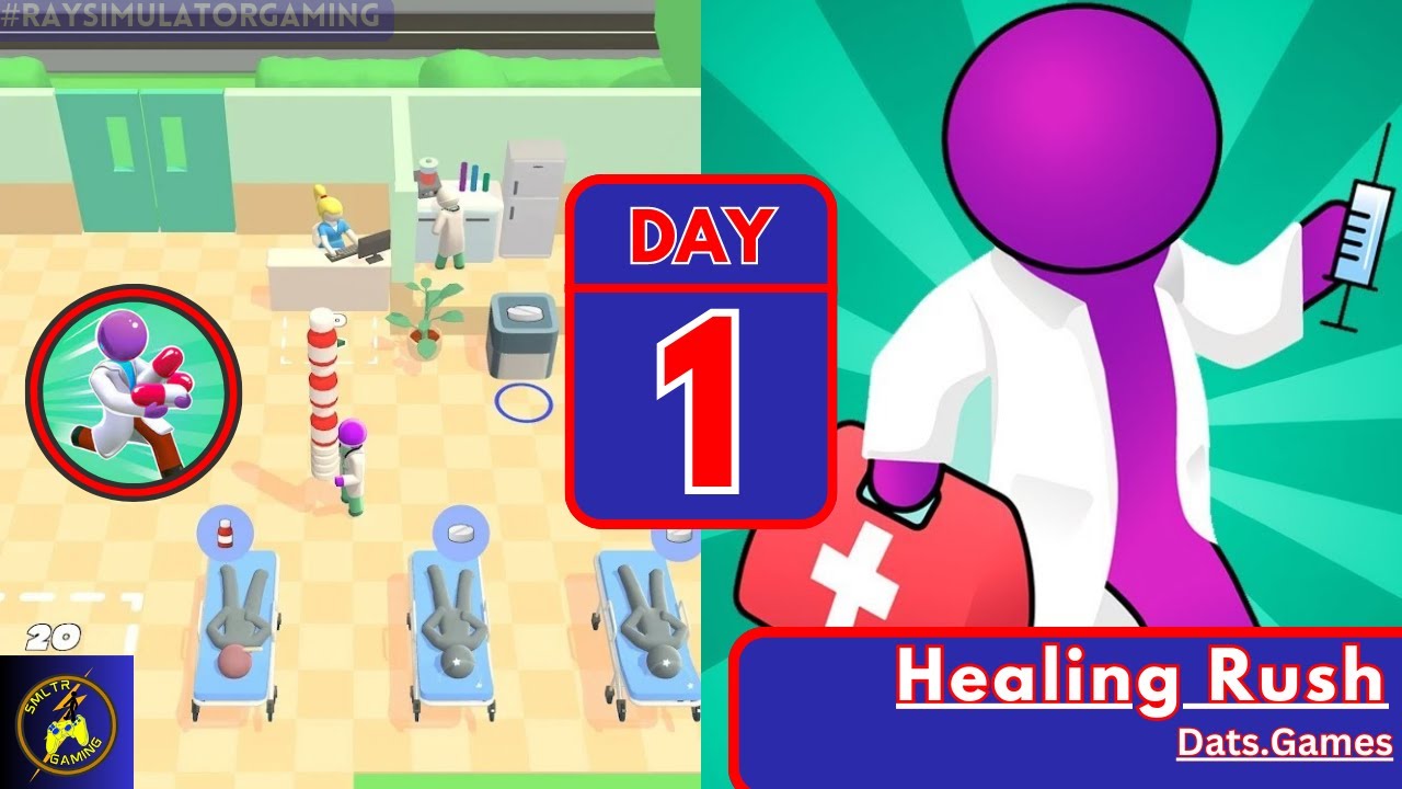 Healing Rush - Dats.Games Gameplay Walkthrough #day1 Healing Rush (iOS ...