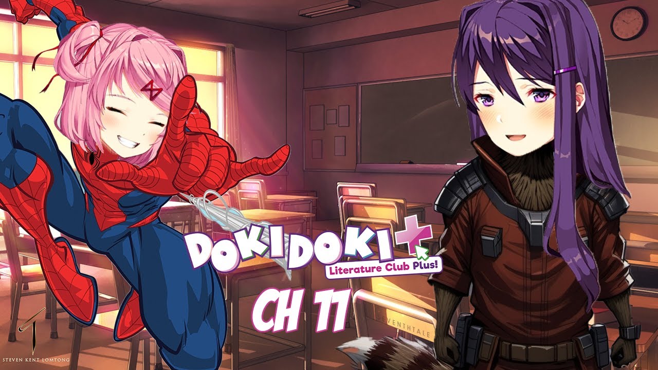 Spiders and Racoons!! OH MY!! | Doki Doki Literature Club Plus! - YouTube