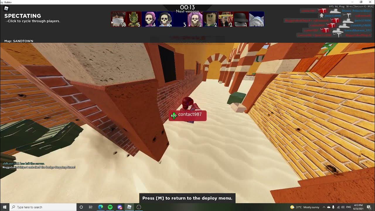 Roblox Arsenal Shoot thru wall - YouTube