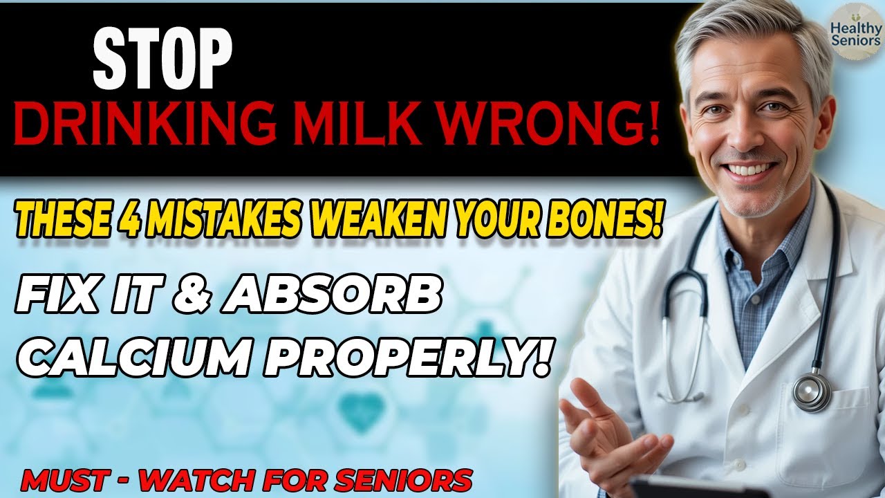 "4 Mistakes When Drinking Milk That Weaken Your Bones – How to Absorb ...