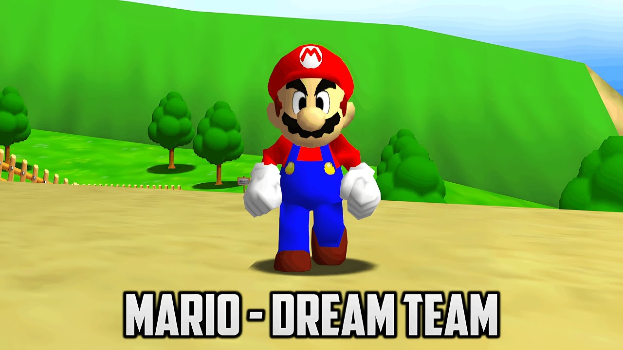 ⭐ Super Mario 64 PC Port - Mario Dream Team - YouTube