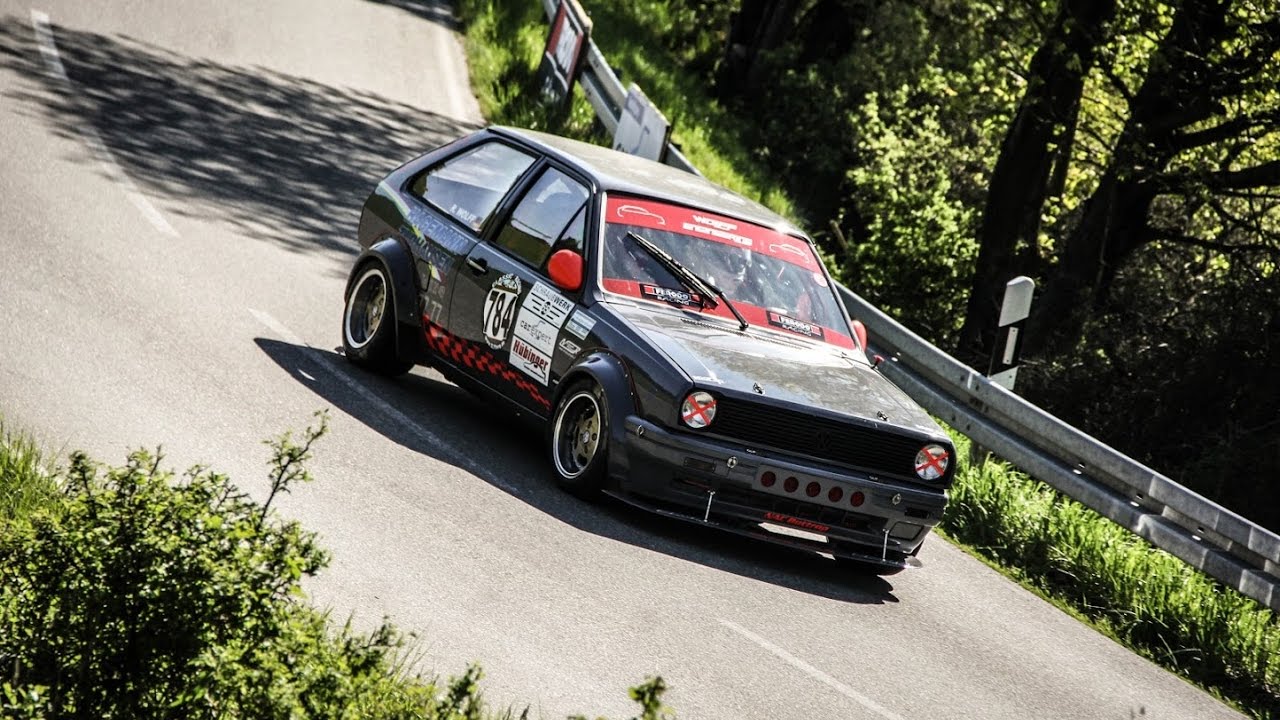 Polo 86c Hillclimb Ransel Onboard - YouTube