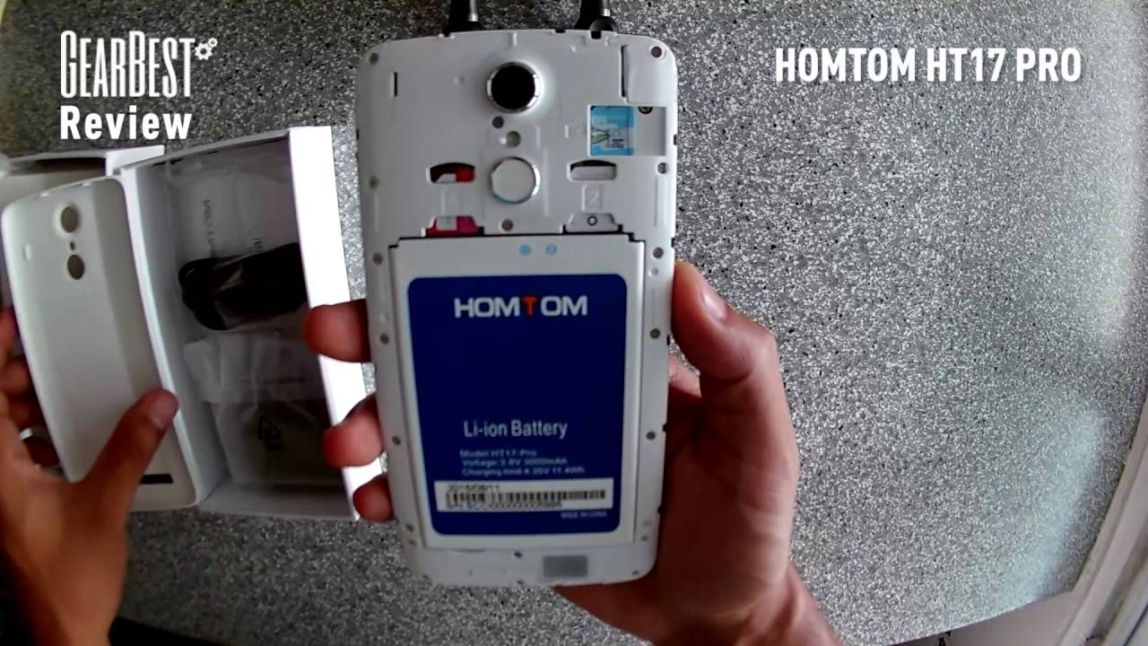 Review Homtom HT17 Pro from Gearbest - Unboxing, Specs and Antutu Test ...