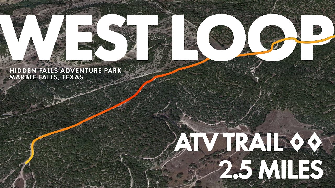 West Loop Level ATV Trail | Hidden Falls Adventure Park | Texas 360VR ...