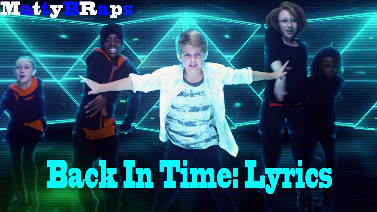 MattyB - Back In Time - Lyrics HD - YouTube
