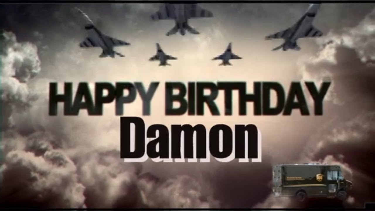 Happy birthday Damon! - YouTube