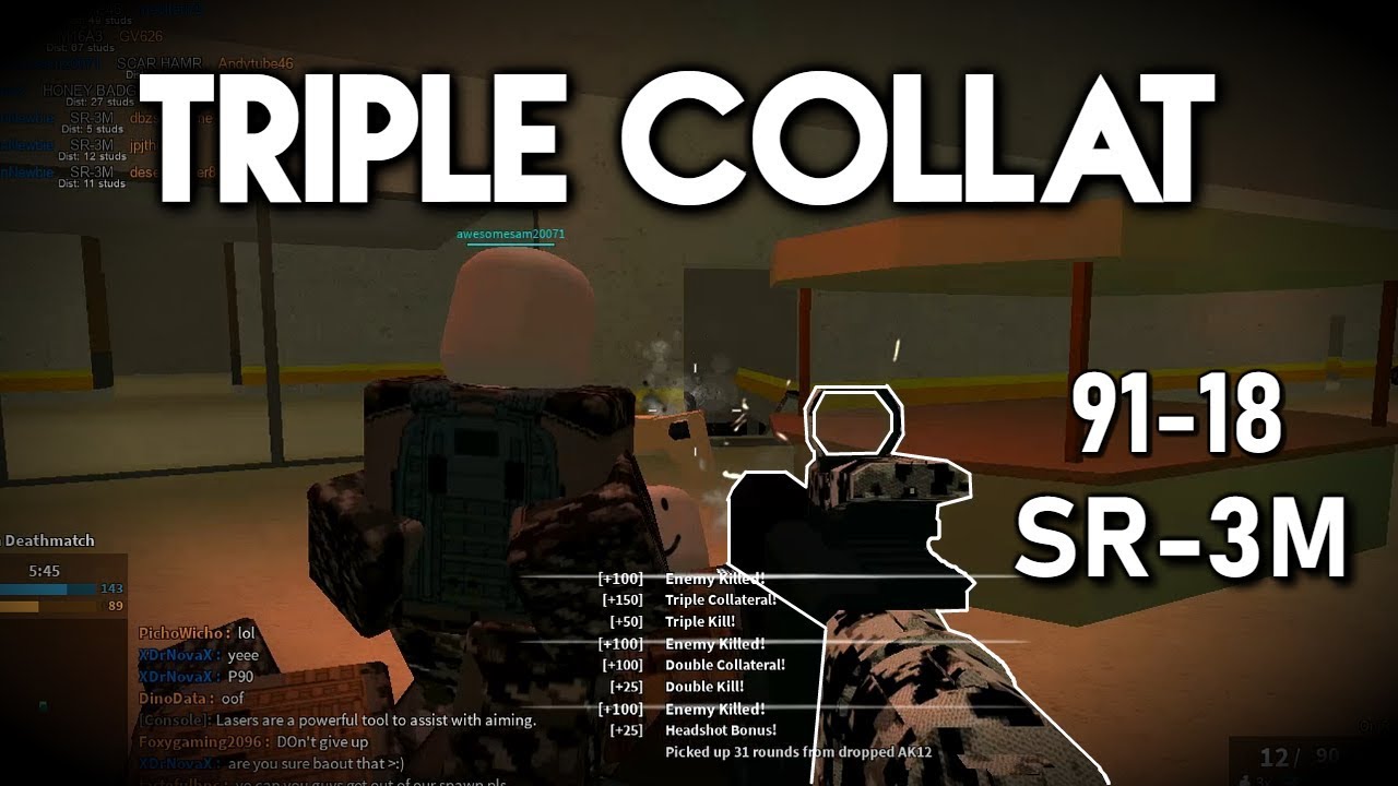 SR-3M 91-18 Triple Collateral...(phantom forces) - YouTube