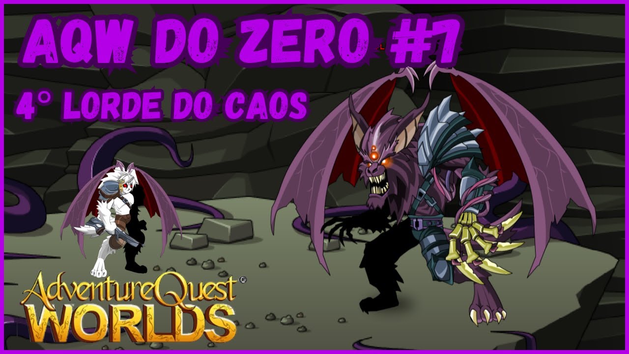 AQ WORLDS DO ZERO #7 - 4° LORDE DO CAOS COMPLETO WOLFWING - YouTube