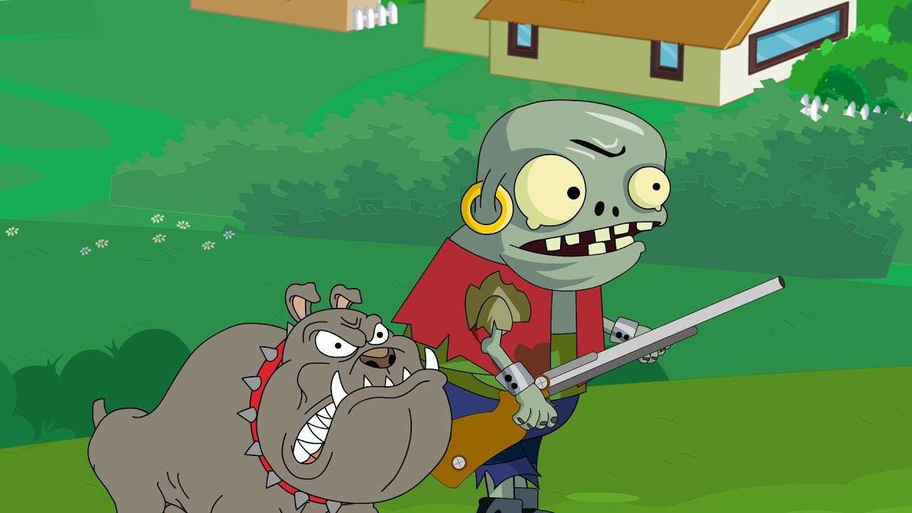 Plants vs. Zombies Animation : Hound dog - YouTube
