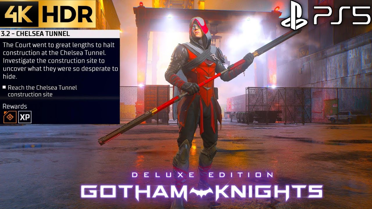 Chelsea Tunnel Gotham Knights NG+ Gameplay Walkthrough 4K HDR | PS5 ...