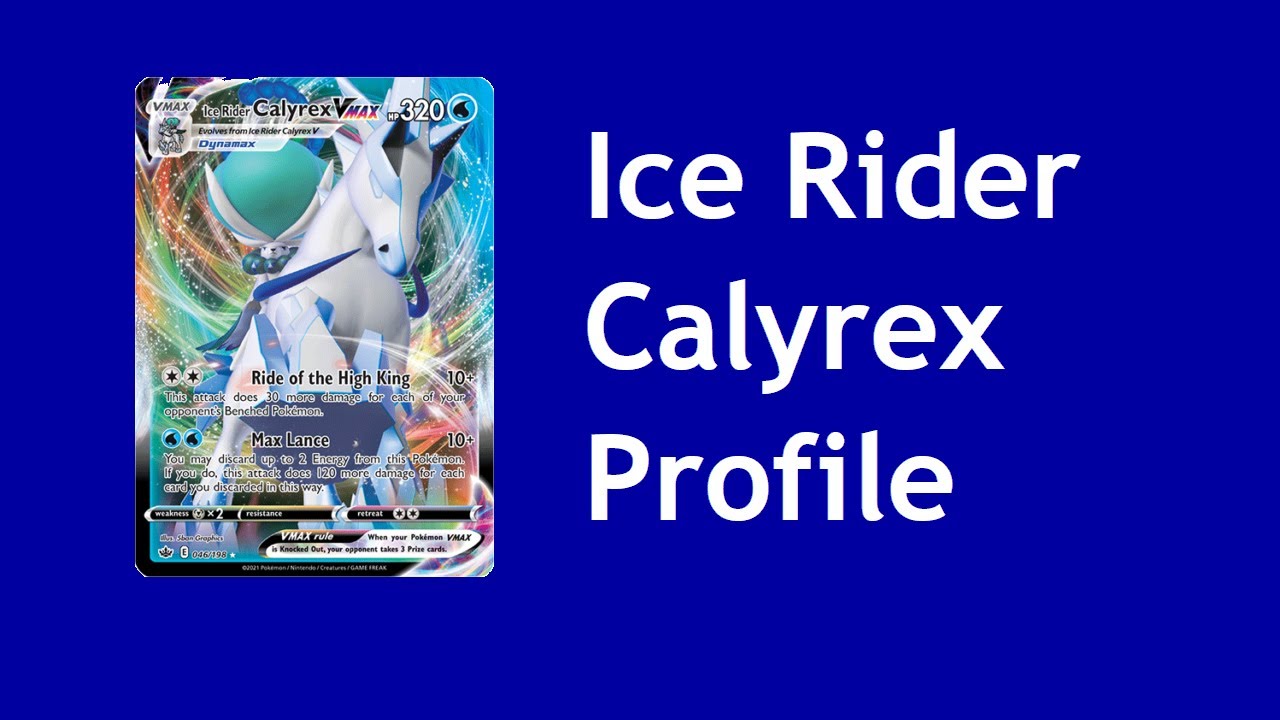 Ice Rider Calyrex Deck Profile - YouTube