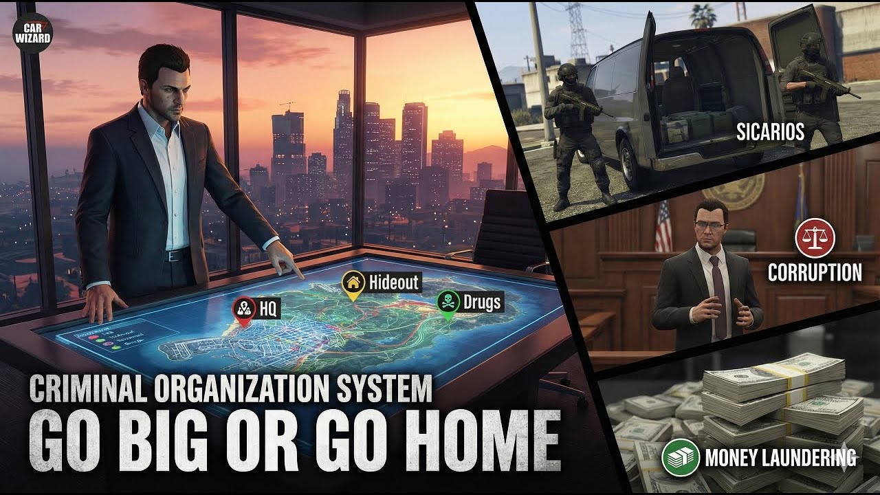 Car Wizard – Criminal Organization: Go Big or Go Home - YouTube