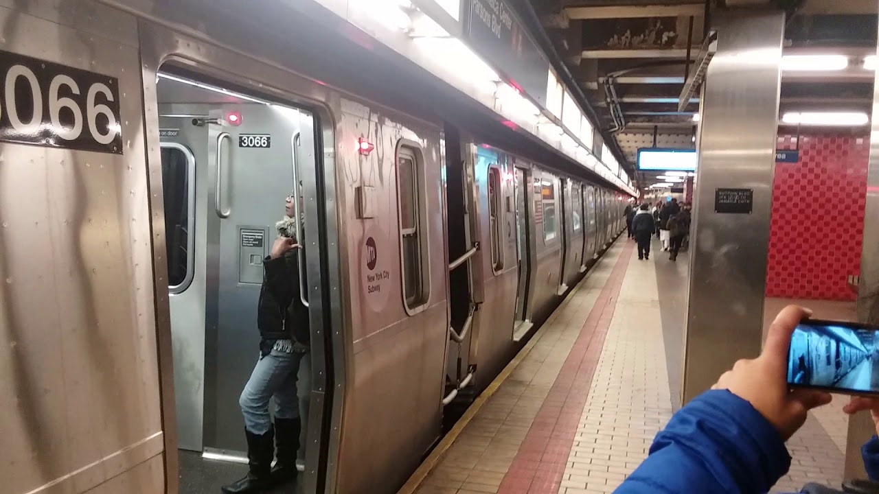 R179 J train Departing at Supthin Blvd-JFK Airport. - YouTube