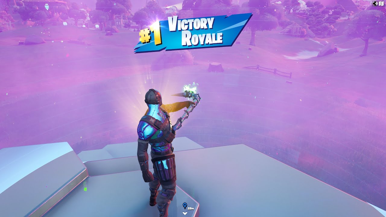 COVERT COBALT SKIN+MERRY MINT AXE FORTNITE GAMEPLAY!! #EpicPartner ...