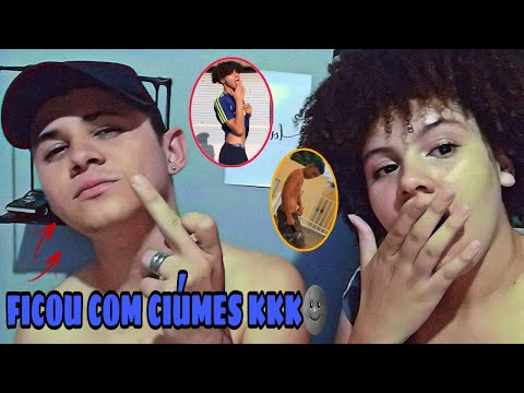 MINHA NAMORADA REAGINDO AOS FAMOSINHOS DANÇANDO BREGA FUNK 🌚💕