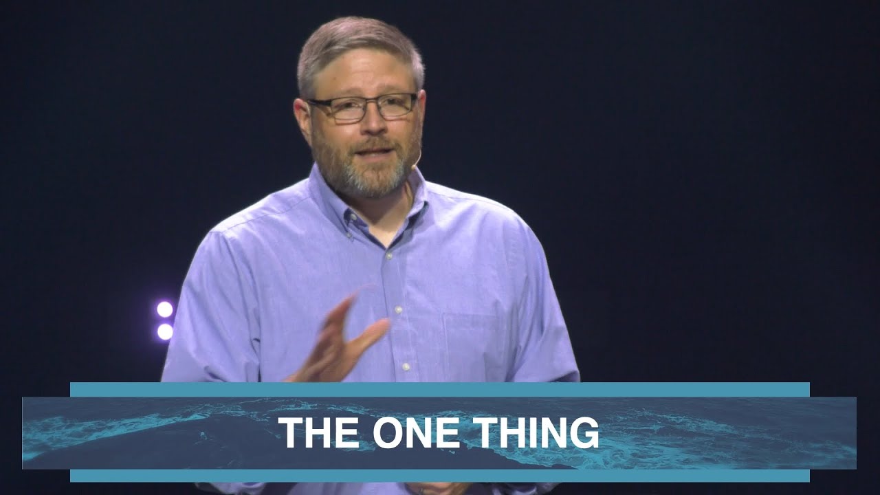 09 01 24 THE ONE THING - YouTube