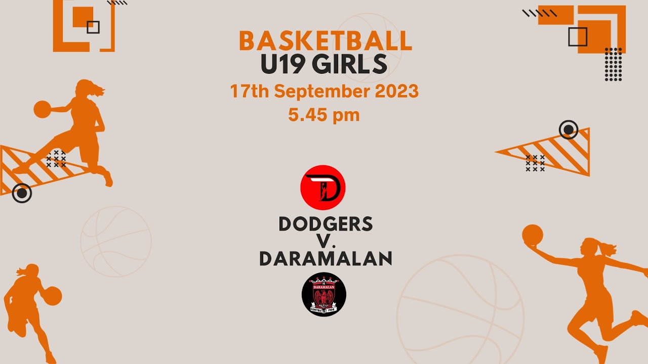 Basketball ACT - U19 Girls - Dodgers v Daramalan - YouTube