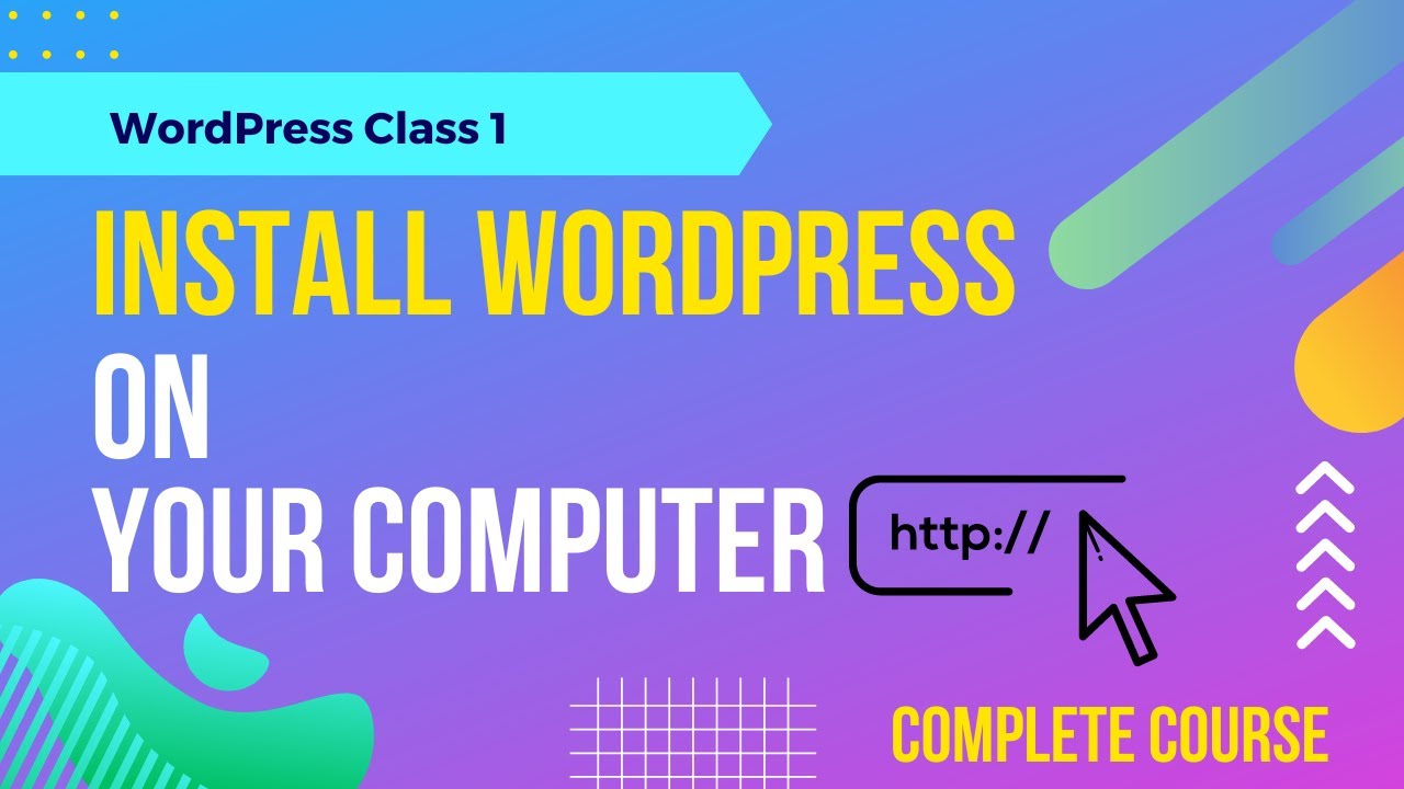 How to Install WordPress in Localhost | Complete Full Course 2024 ...
