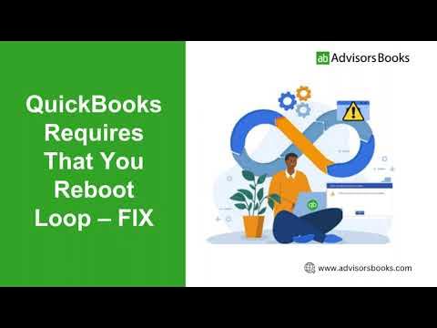 QuickBooks Requires That You Reboot Loop – FIX - YouTube