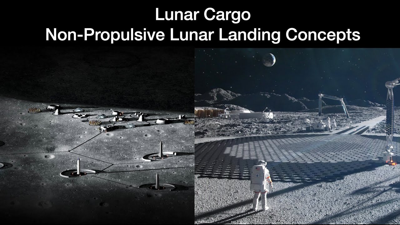 Lunar Cargo: Non-Propulsive Lunar Landing Concepts - YouTube