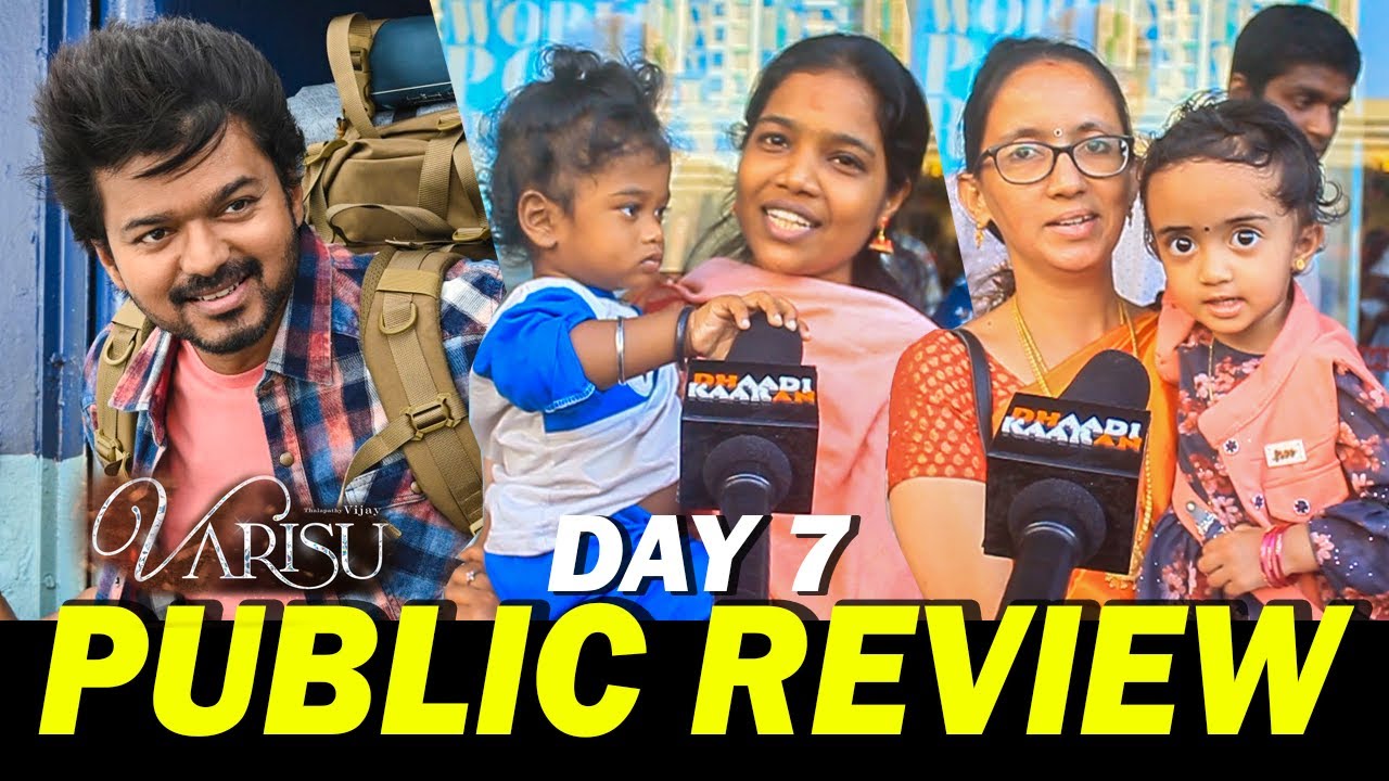Day 7 - Varisu Movie Review | Varisu Family Review | Varisu Public ...