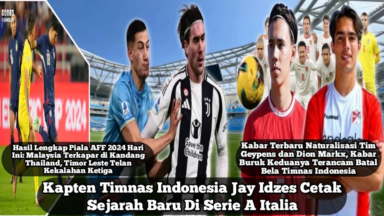Kapten Timnas Indonesia Jay Idzes Cetak Sejarah di Italia | Kabar ...
