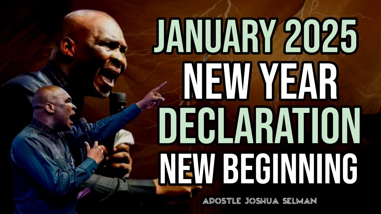 JANUARY 2025 NEW YEAR FAVOUR PROVOKING PRAYERS AND DECLARATIONS ...