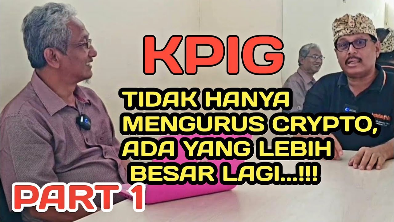 KPIG tidak hanya mengurus Crypto saja, juga ikutan dalam pembangunan ...