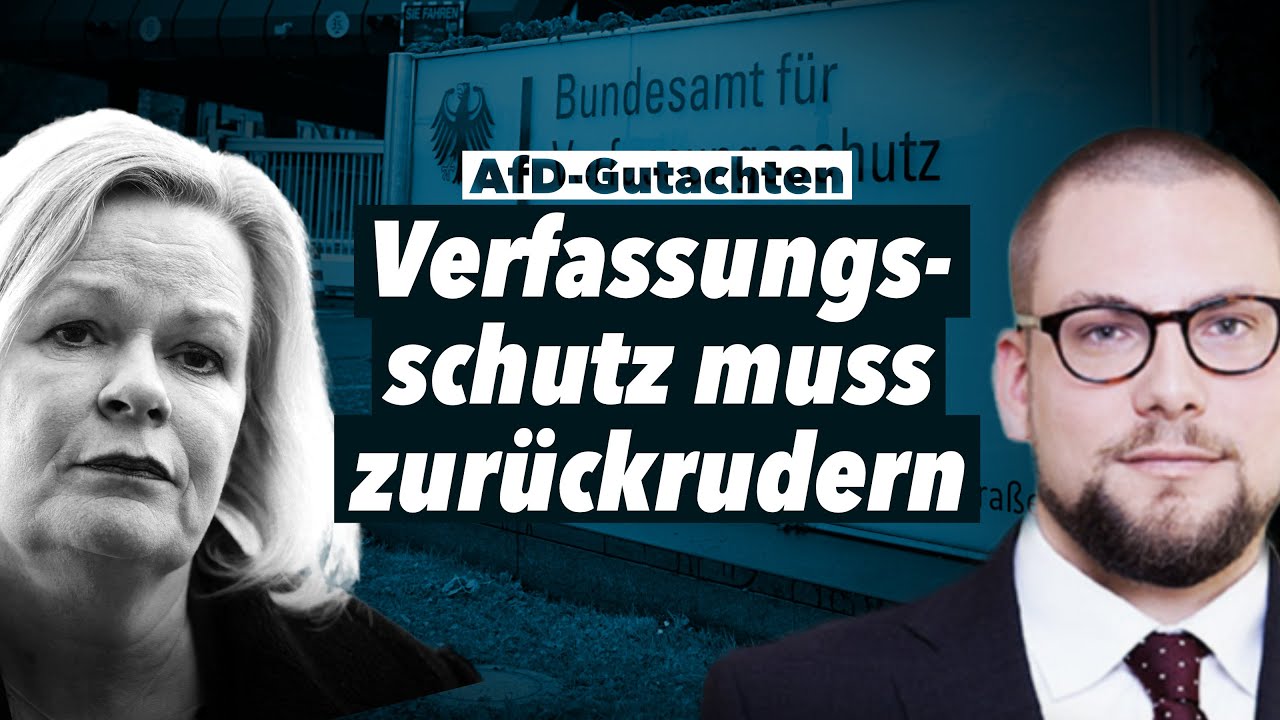 Verfassungsschutz setzt AfD-Hochstufung aus – Dr. Christian Conrad im ...