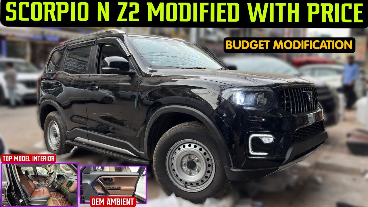 Scorpio N Z2 Modified To Z8L Modified Scorpio N Scorpio N Genuine ...
