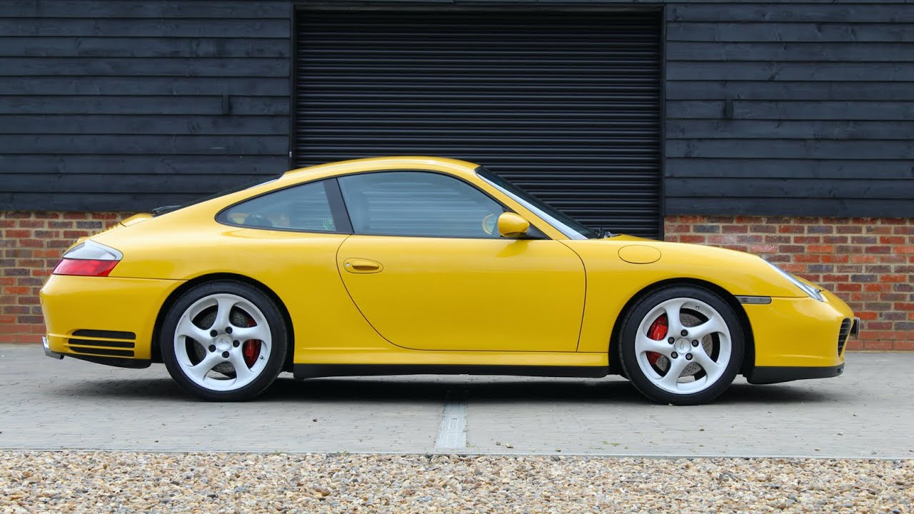 2004 Porsche 996 Carrera 4S (Speed Yellow) walk around - YouTube