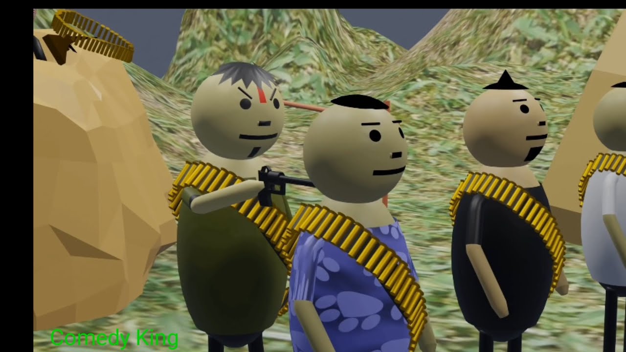 Sardaar Gabbar Singh 3d cartoon comedy video best comedy video cartoon ...