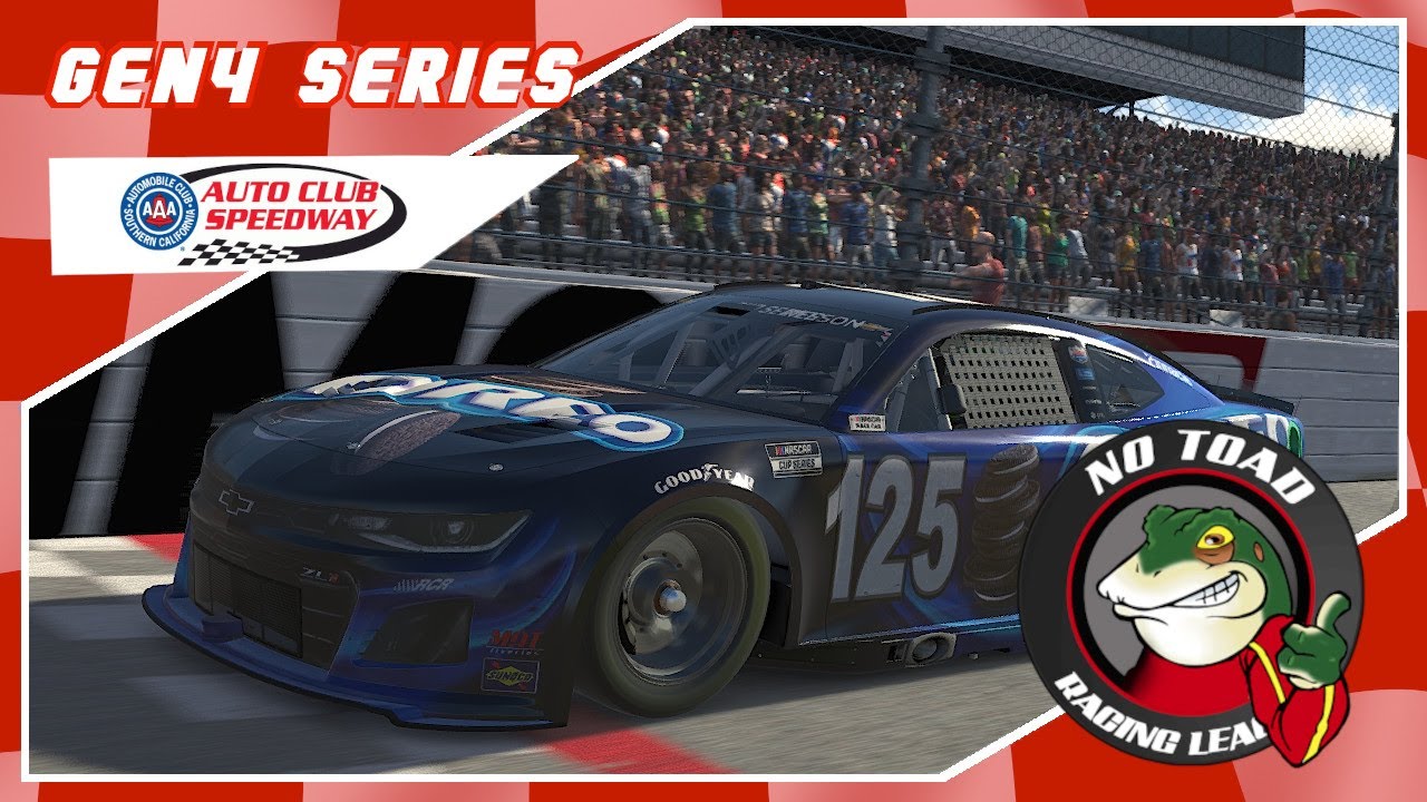 SEASON 25 GEN 4 RACE | WEEK 2 | AUTO CLUB SPEEDWAY - YouTube