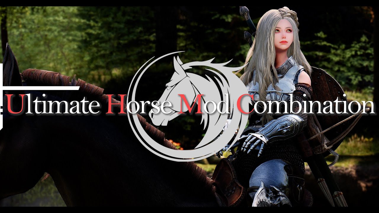 SKYRIM MOD I Ultimate Horse Mod Combination - YouTube