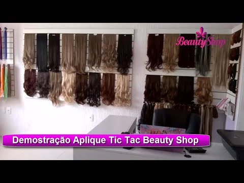 Melhor Loja de Mega Hair e Apliques de Cabelo Tic Tac Humano e Sintético. \